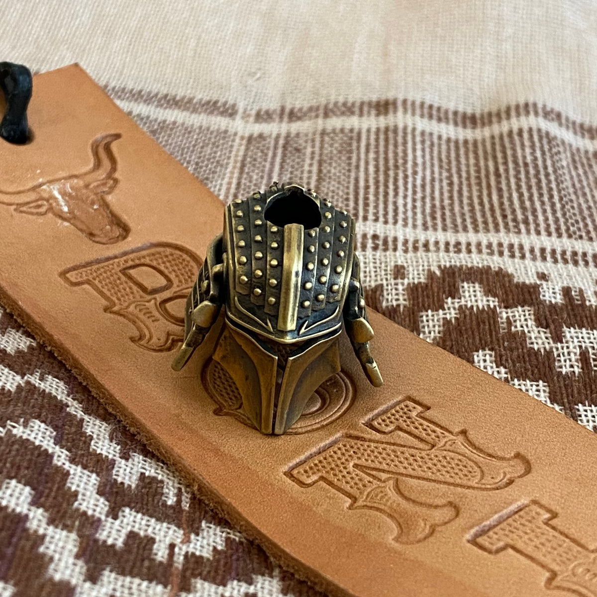 Ronin Samurai Helmet GGTO Exclusive "BRONZE" Lanyard Bead – G&G ...